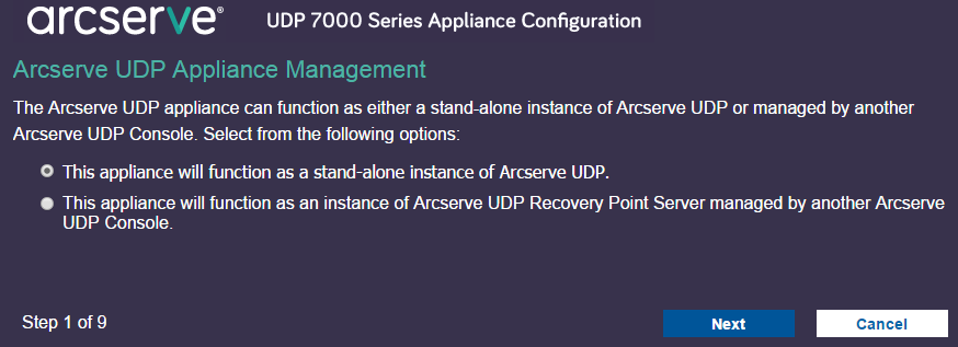 How to Set up the Arcserve UDP Appliance and Create Plans